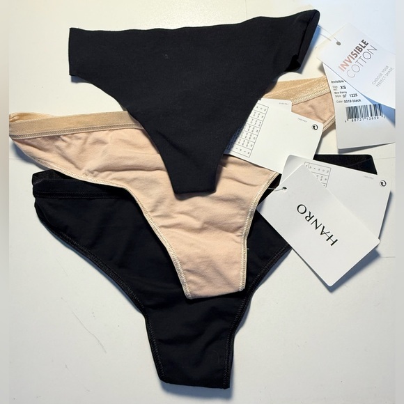 Hanro | Intimates & Sleepwear | Hanro Panty Womens Beige Black Everyday ...